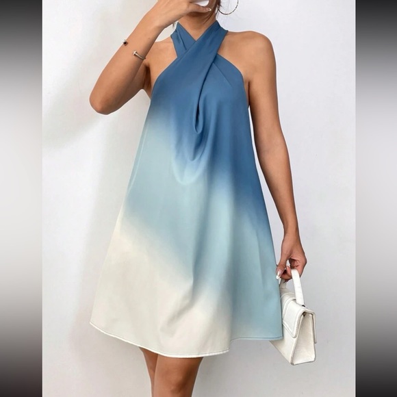 Dresses | Boho Ombre Halter Dress | Poshmark